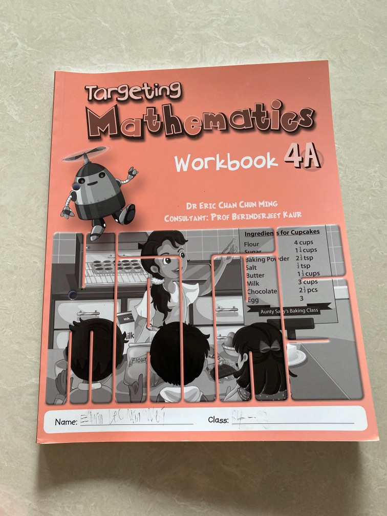 Targeting Mathematics Workbook 4A, Hobbies & Toys, Books & Magazines, Textbooks on Carousell