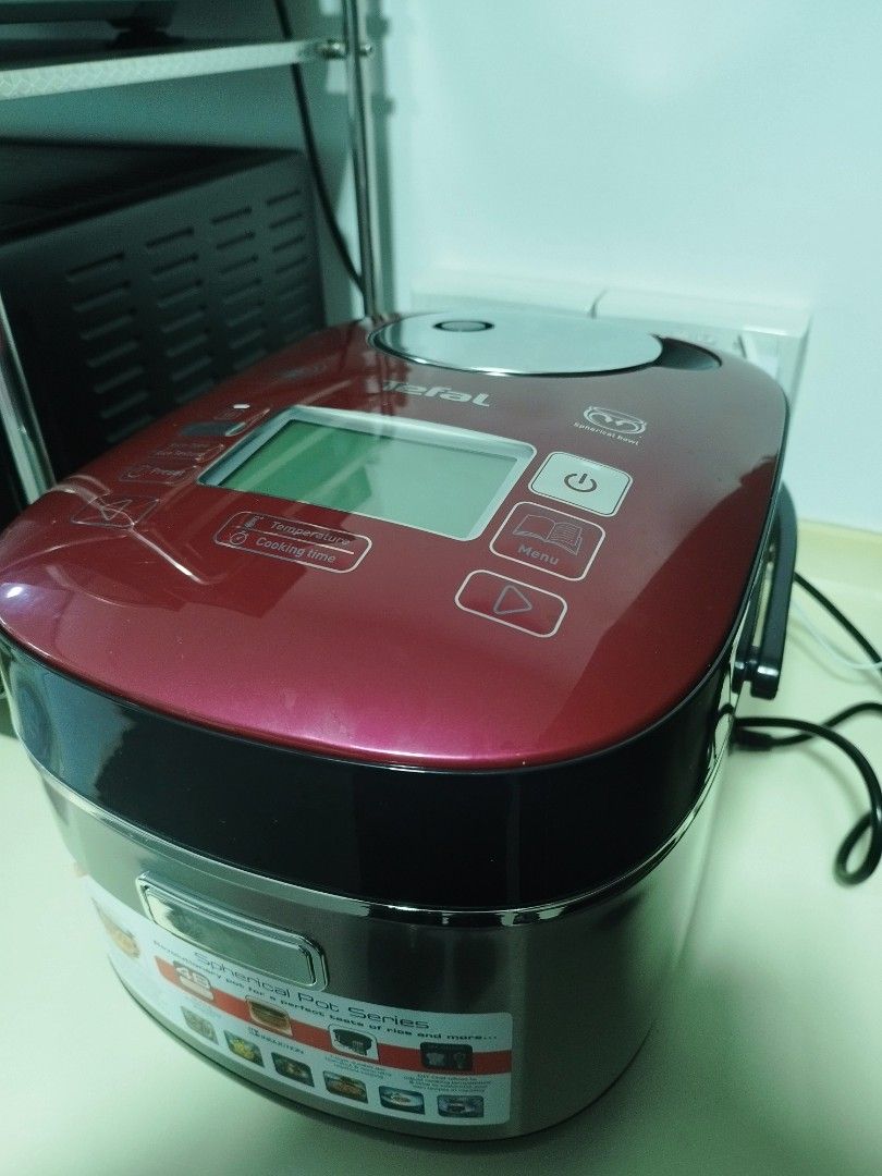 Tefal pro spherical pot rice cooker 1.8L, TV & Home Appliances, Kitchen ...