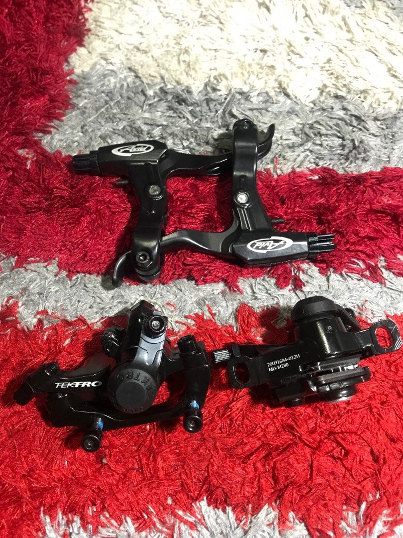 Tektro M280 Mechanical Disc Brake, Sports Equipment, Bicycles & Parts ...