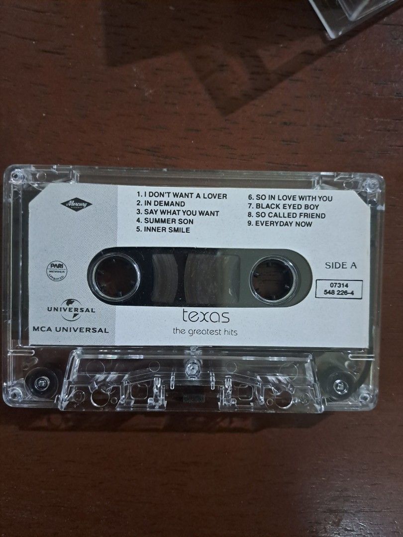 TEXAS: Greatest hits cassette, Hobbies & Toys, Memorabilia ...