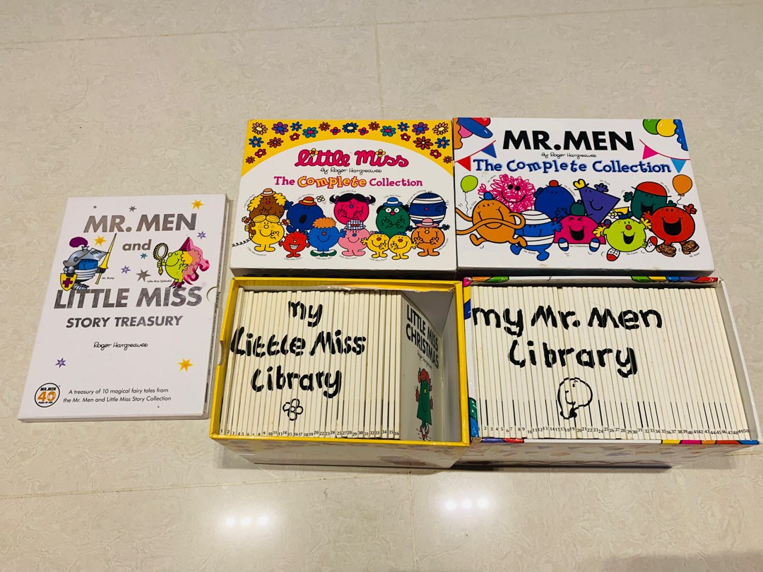 The Complete Collection of Little Miss and Mr Men + Story Treasure ...