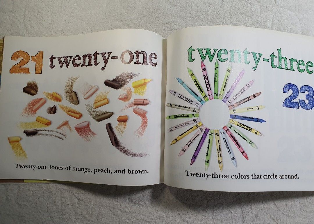 The Crayon Counting Book, Hobbies & Toys, Books & Magazines, Children's ...