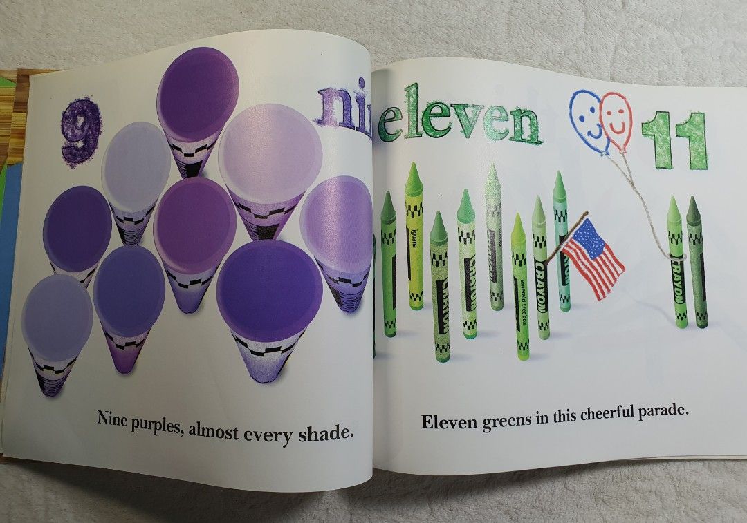 The Crayon Counting Book, Hobbies & Toys, Books & Magazines, Children's ...