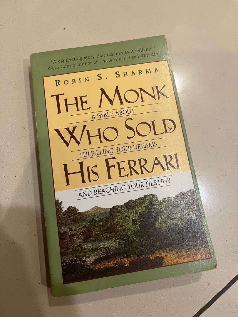 The Monk Who Sold His Ferrari, Buku & Alat Tulis, Buku di Carousell
