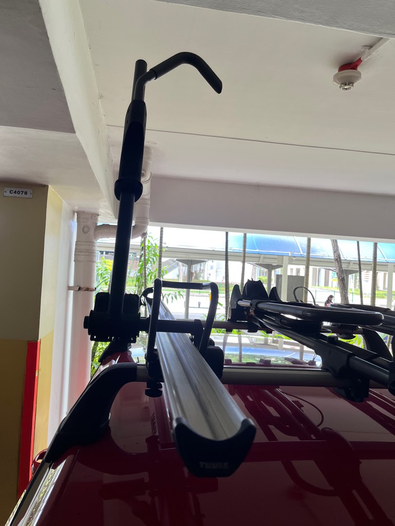 Thule bicycle rack, Car Accessories, Accessories on Carousell