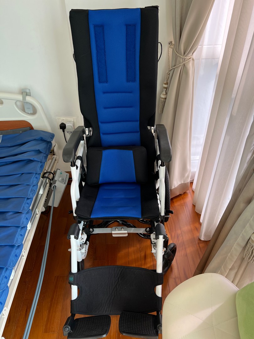 Tilt & recline push chair, Health & Nutrition, Assistive & Rehabilatory ...