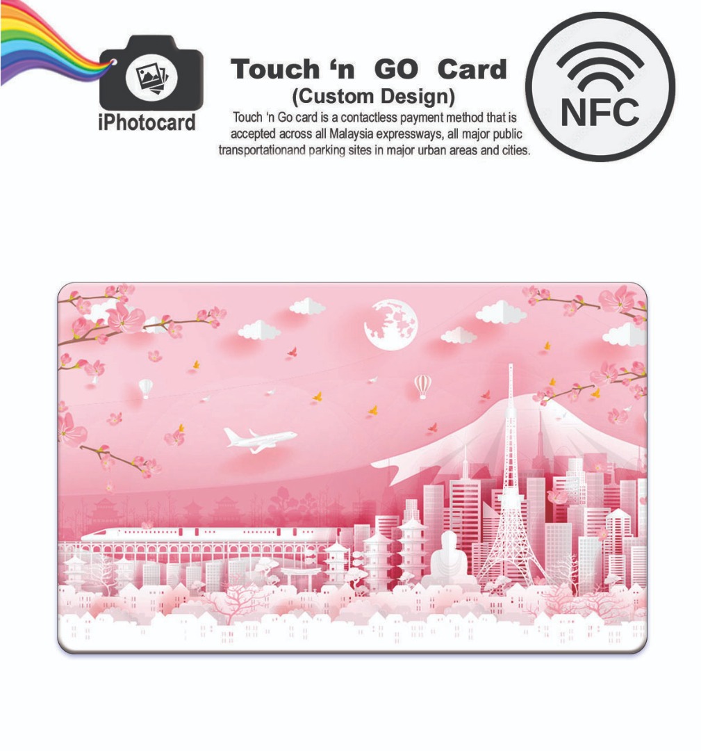 Touch & Go Card 2022 ( NFC ) - Custom Design ( SAKURA ) NFC TNG CARD ...