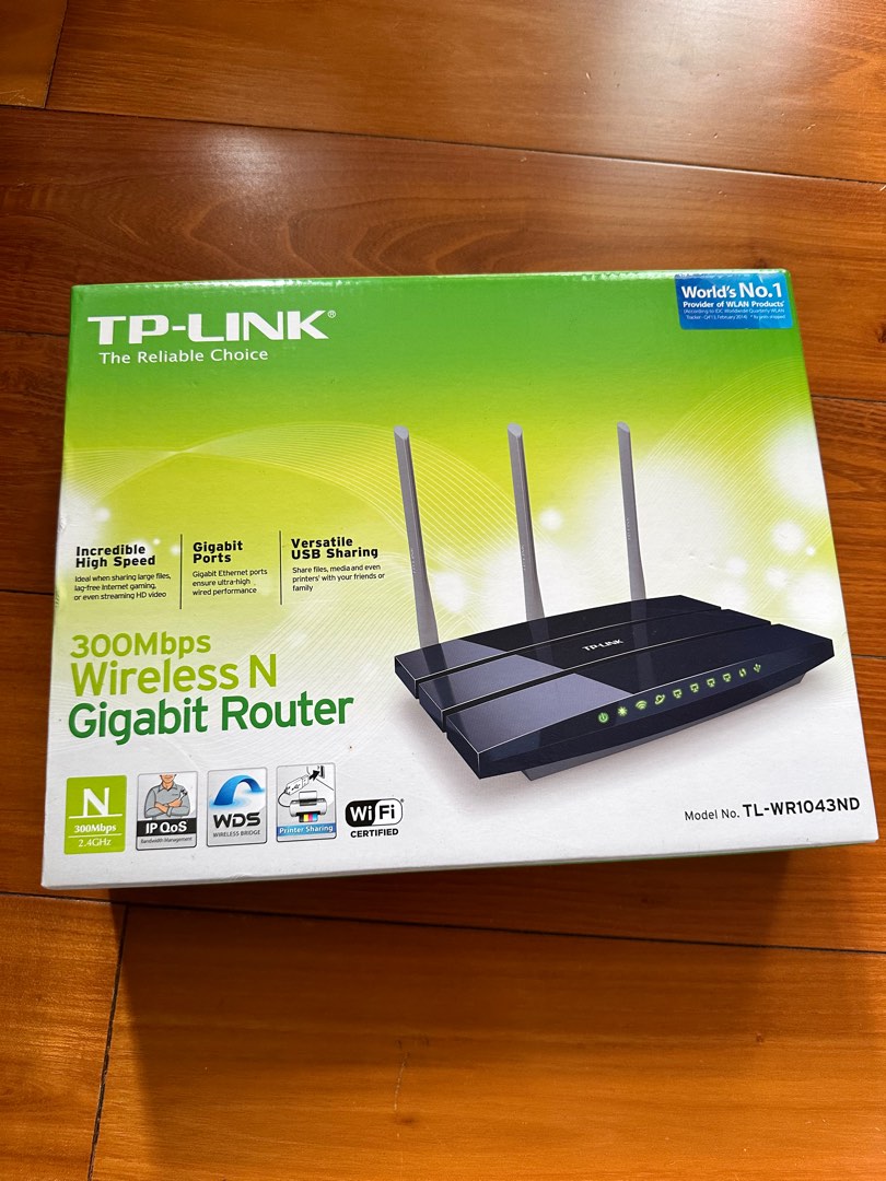 TP-LINK router, 電腦＆科技, 電腦周邊及配件, Wifi及上網相關產品 - Carousell