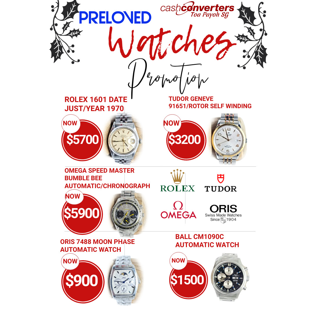 TP-WATCH PROMOTION, Announcements on Carousell