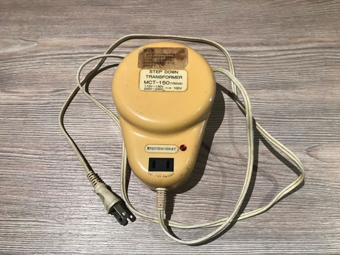 Transformer Step down 200V-240V to 100V, TV & Home Appliances ...