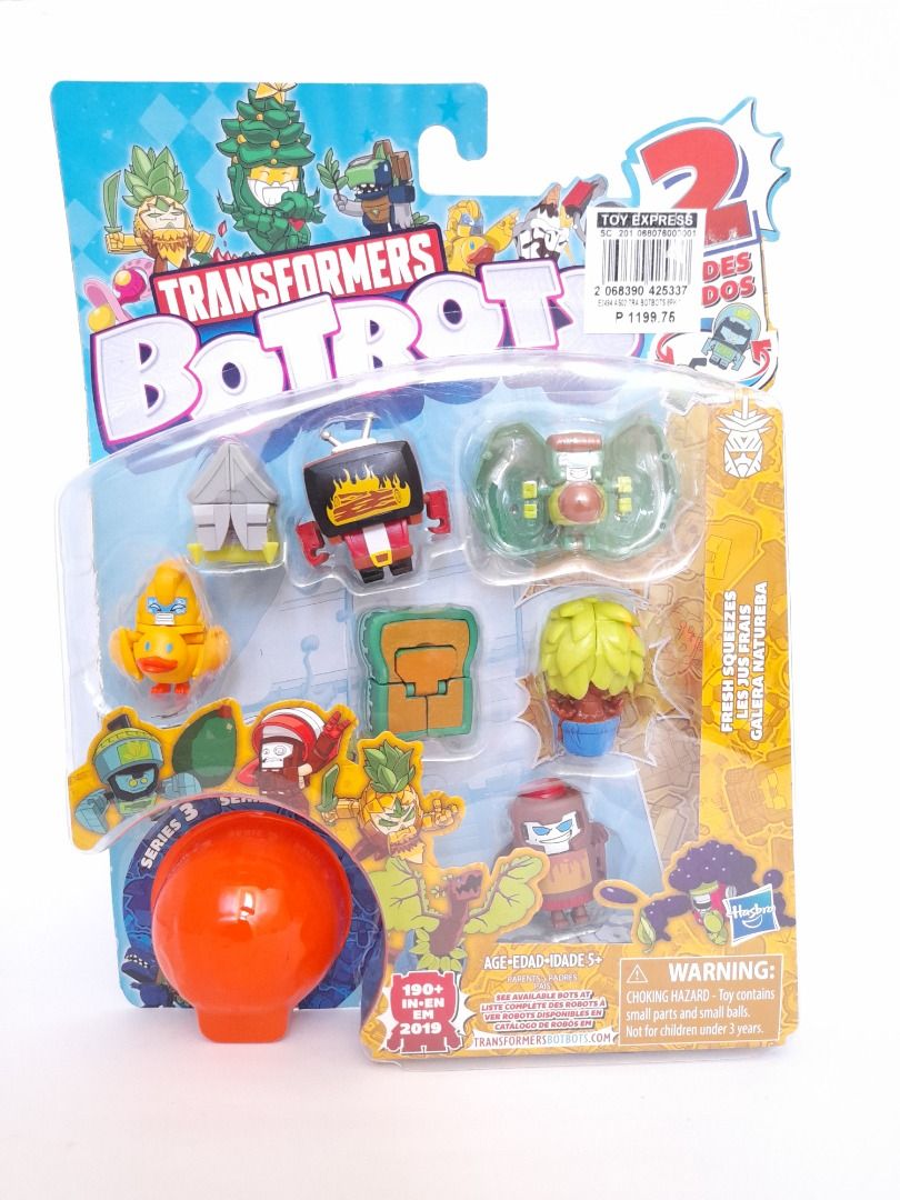 Transformers Botbots Toys Series 3 Action figure Bundle set Collectible ...