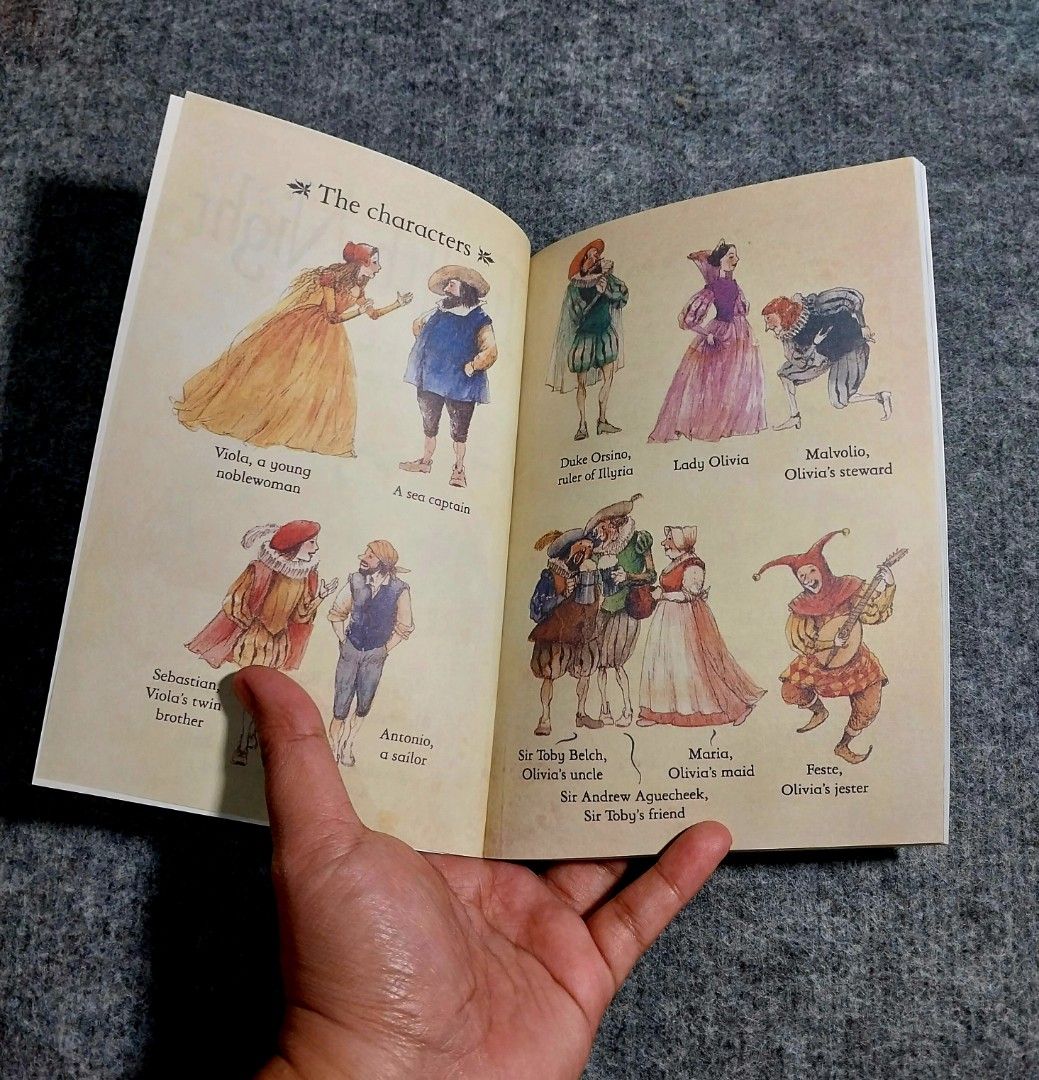 TWELFTH NIGHT William Shakespeare Usborne, Hobbies & Toys, Books ...