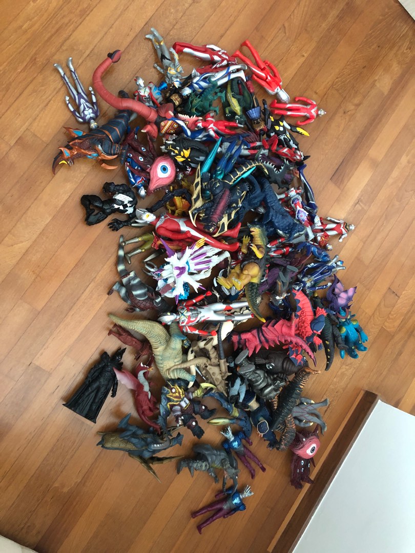Ultraman and monster, Hobbies & Toys, Toys & Games on Carousell