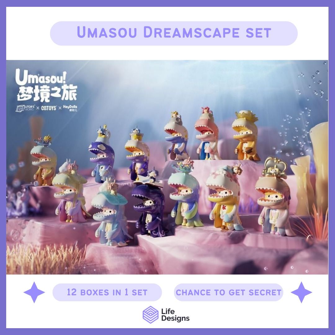 Umasou! Dreamscape Blind Box Series Litor's Works x Hey Dolls, Hobbies ...