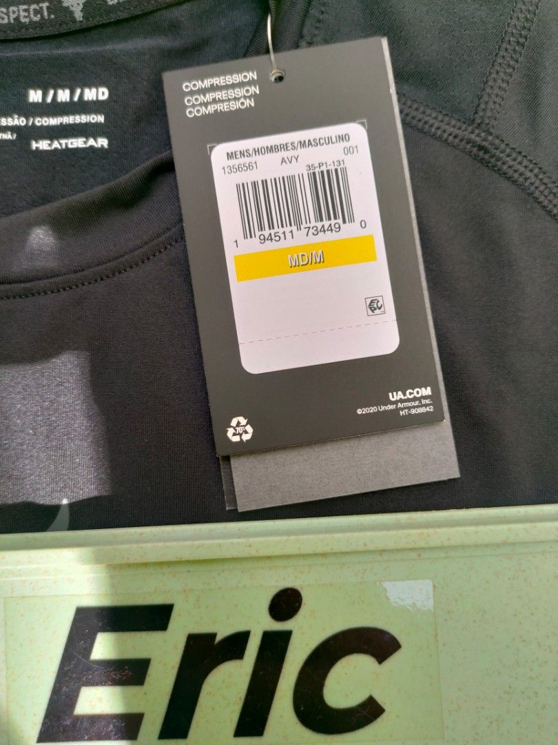 Under Armour Project Rock Compression Shirt, Men's Fashion, Activewear ...