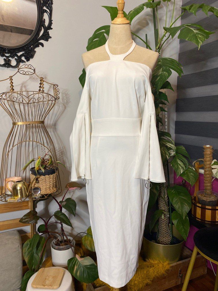 Unique white dress, Women's Fashion, Dresses & Sets, Dresses on Carousell