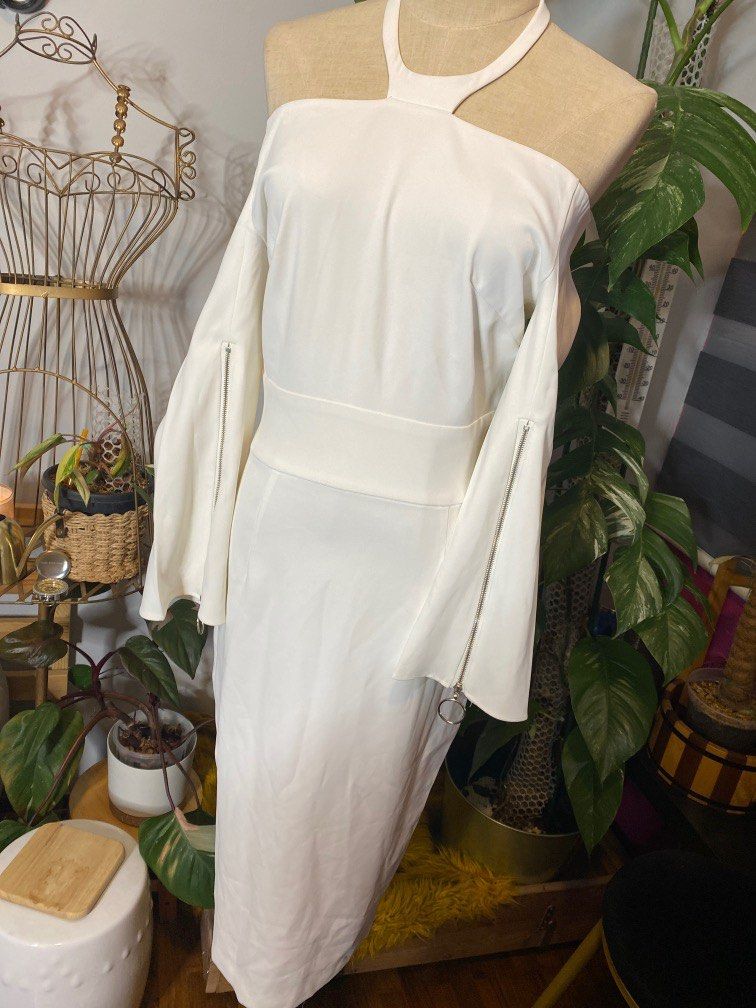 Unique white dress, Women's Fashion, Dresses & Sets, Dresses on Carousell