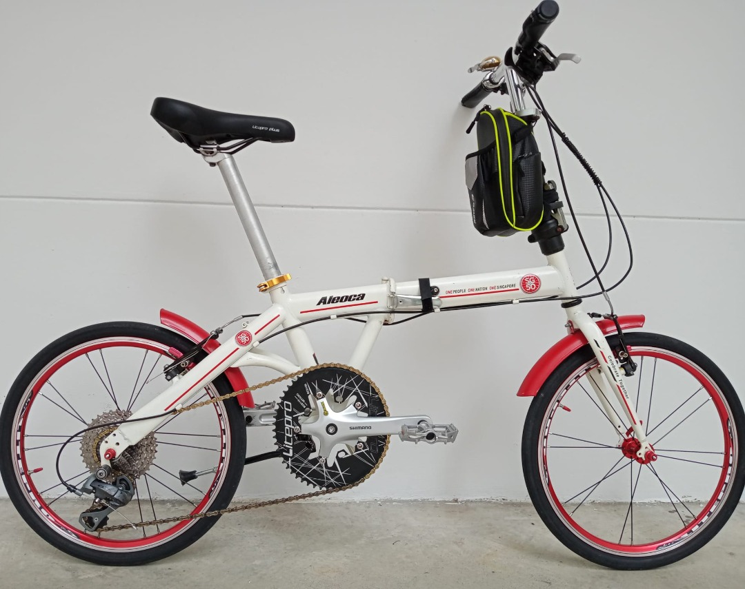 Upgraded Shimano 10-speed SG50 folding bike with Litepro Plus 406 ...