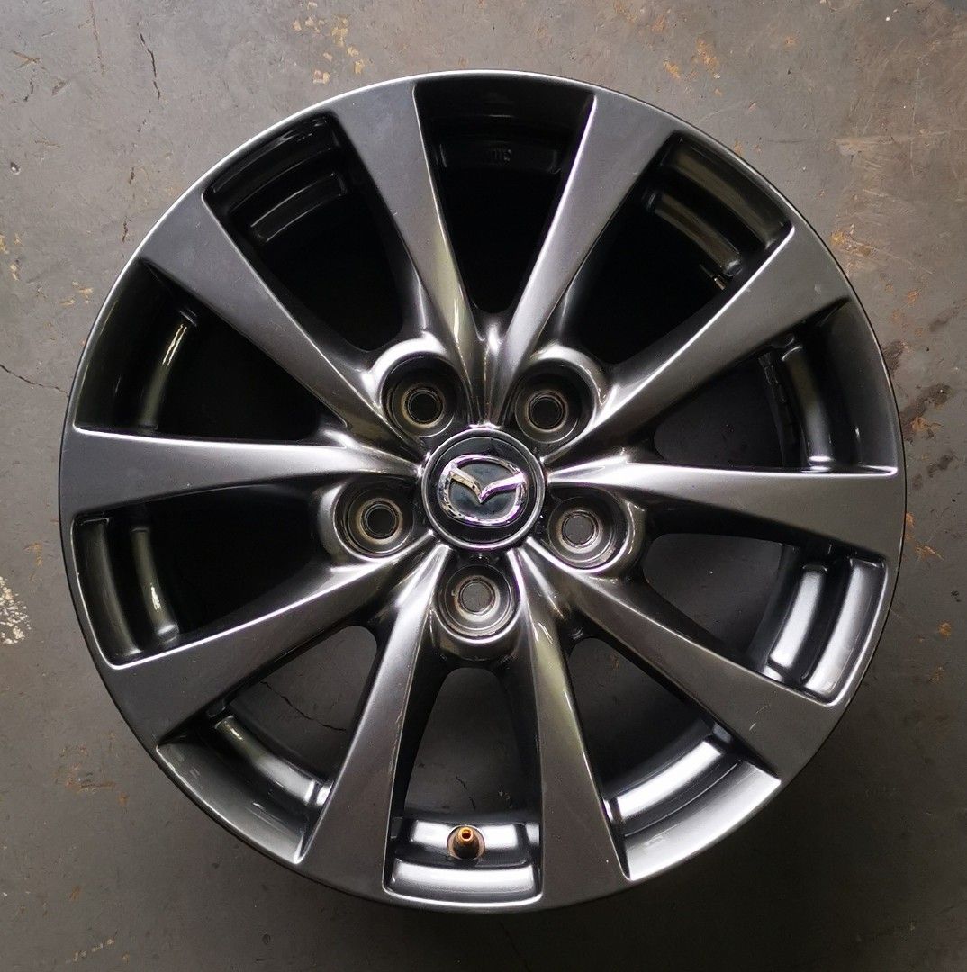 Used 16" Original Mazda Rims, Car Accessories, Tyres & Rims on Carousell