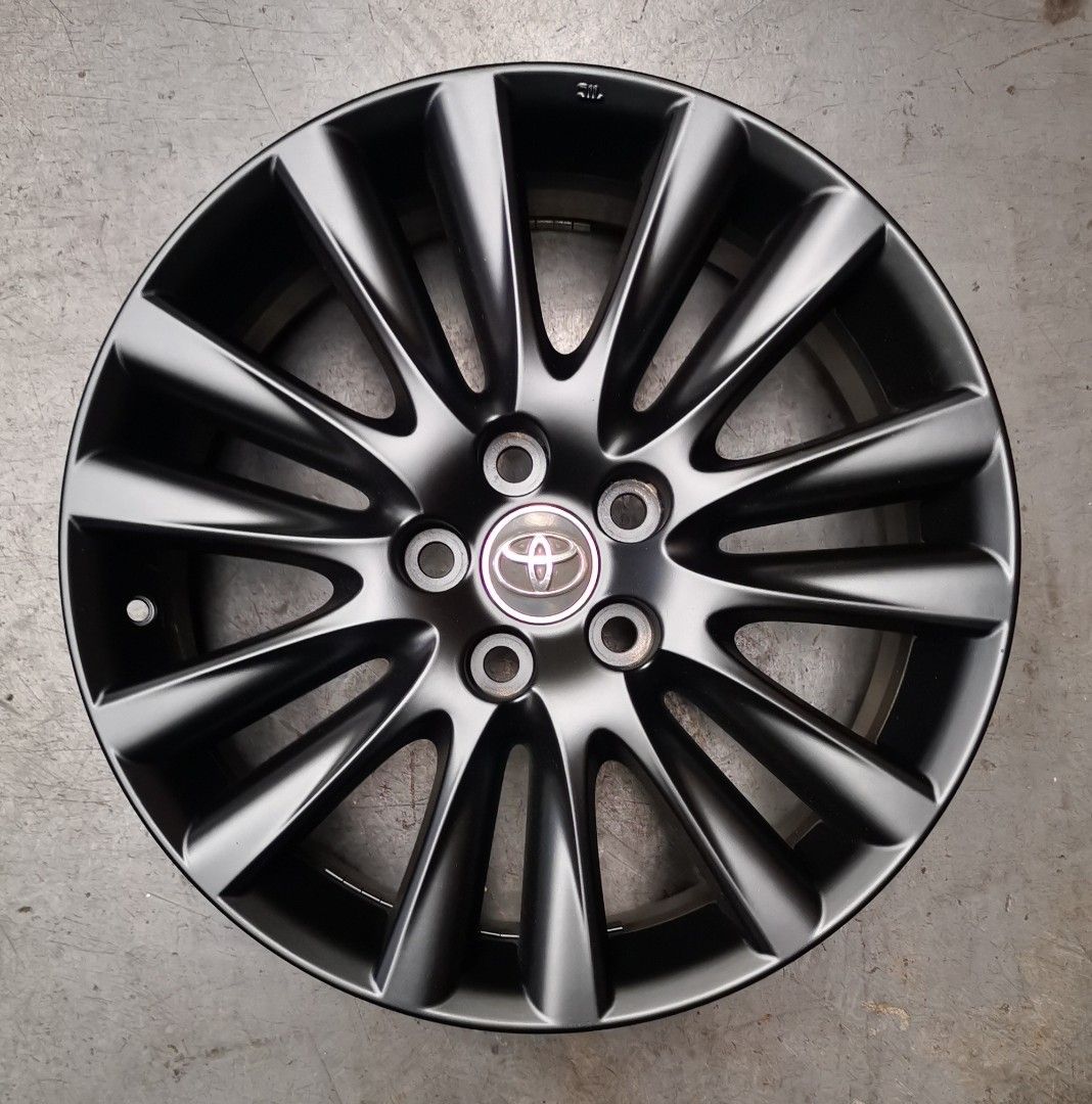 Used 18" Original Toyota Rims, Car Accessories, Tyres & Rims on Carousell