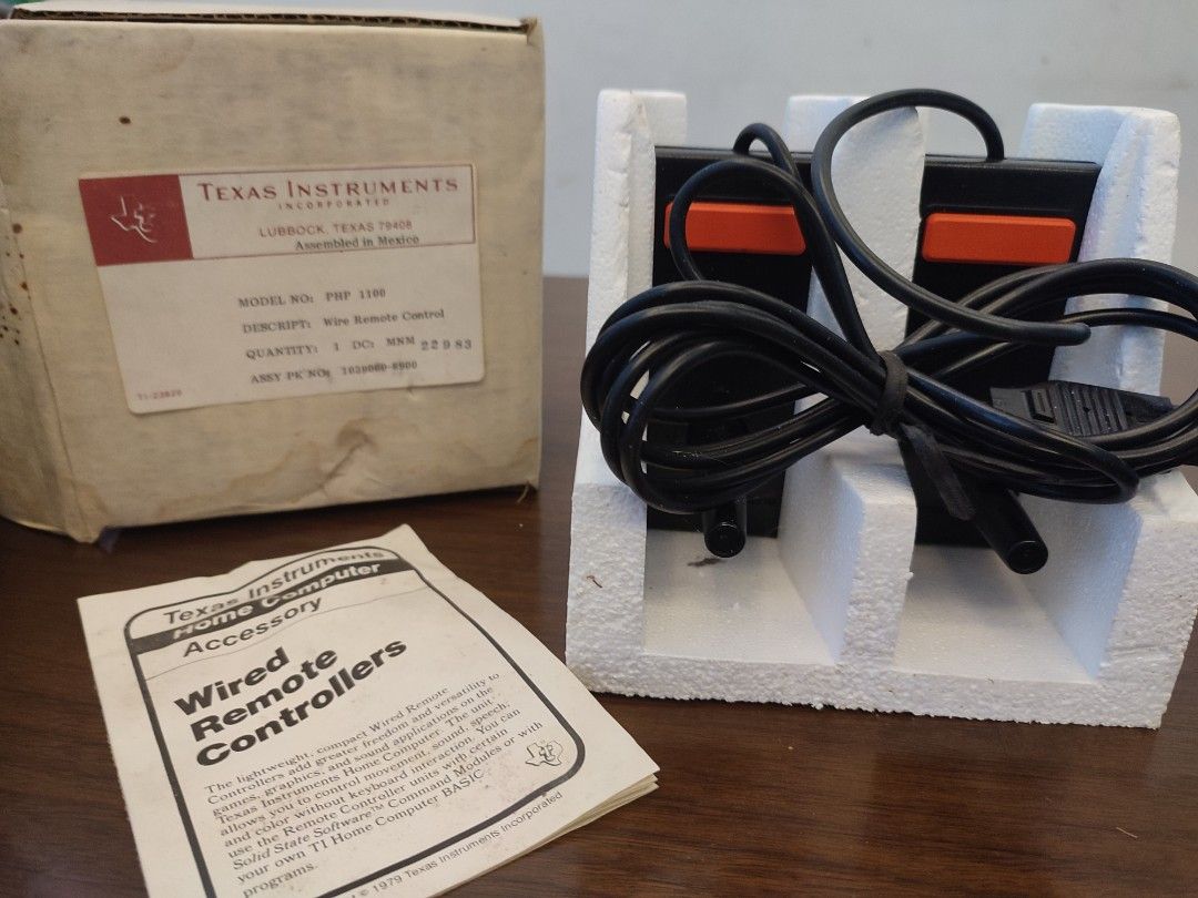 Vintage 1979 Computer joystick remote control game from Texas ...