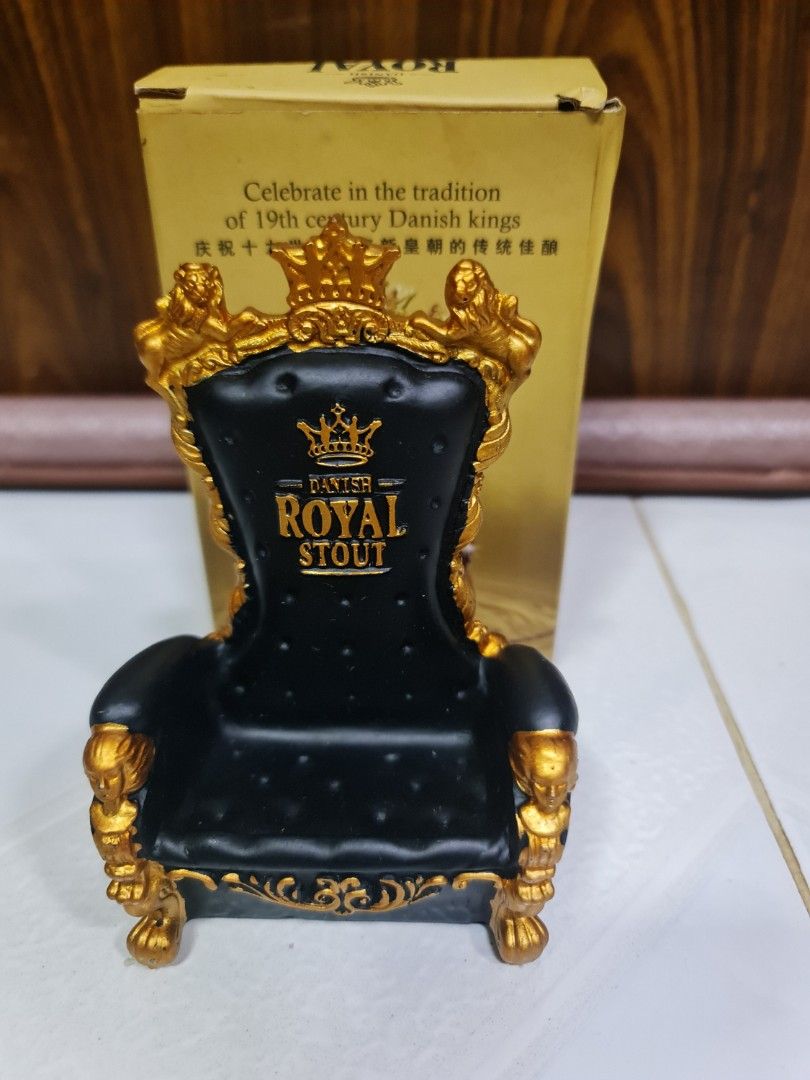 Vintage Black Royal Throne, Hobbies & Toys, Memorabilia & Collectibles ...