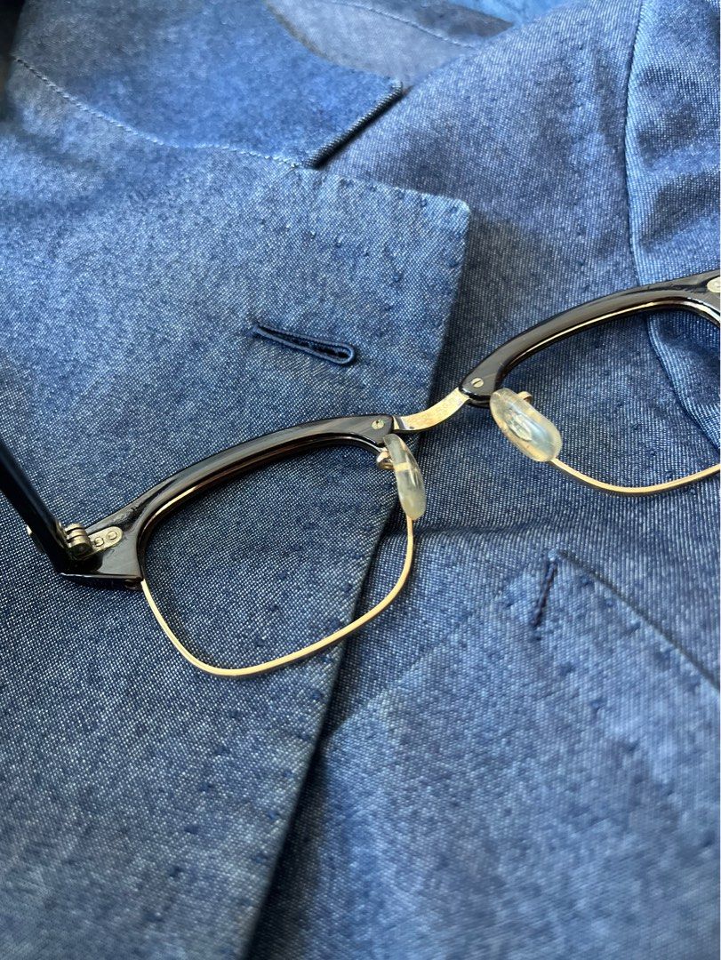 Vintage Styl Rite Optics SRO 10k Gold Glasses American Oliver Peoples ...