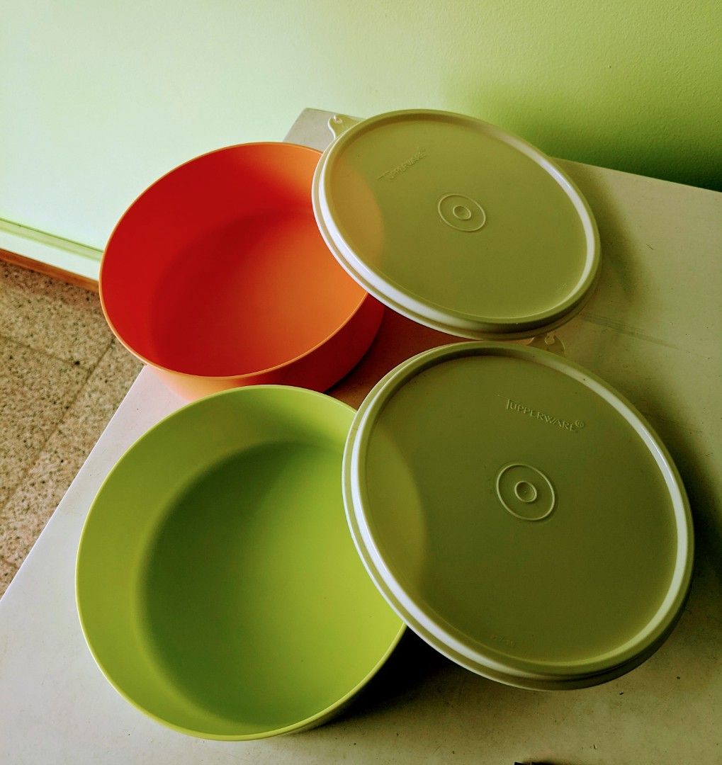 Vintage Tupperware 6" 700ml Wonder Bowls, Furniture & Home Living, Kitchenware & Tableware, Food ...