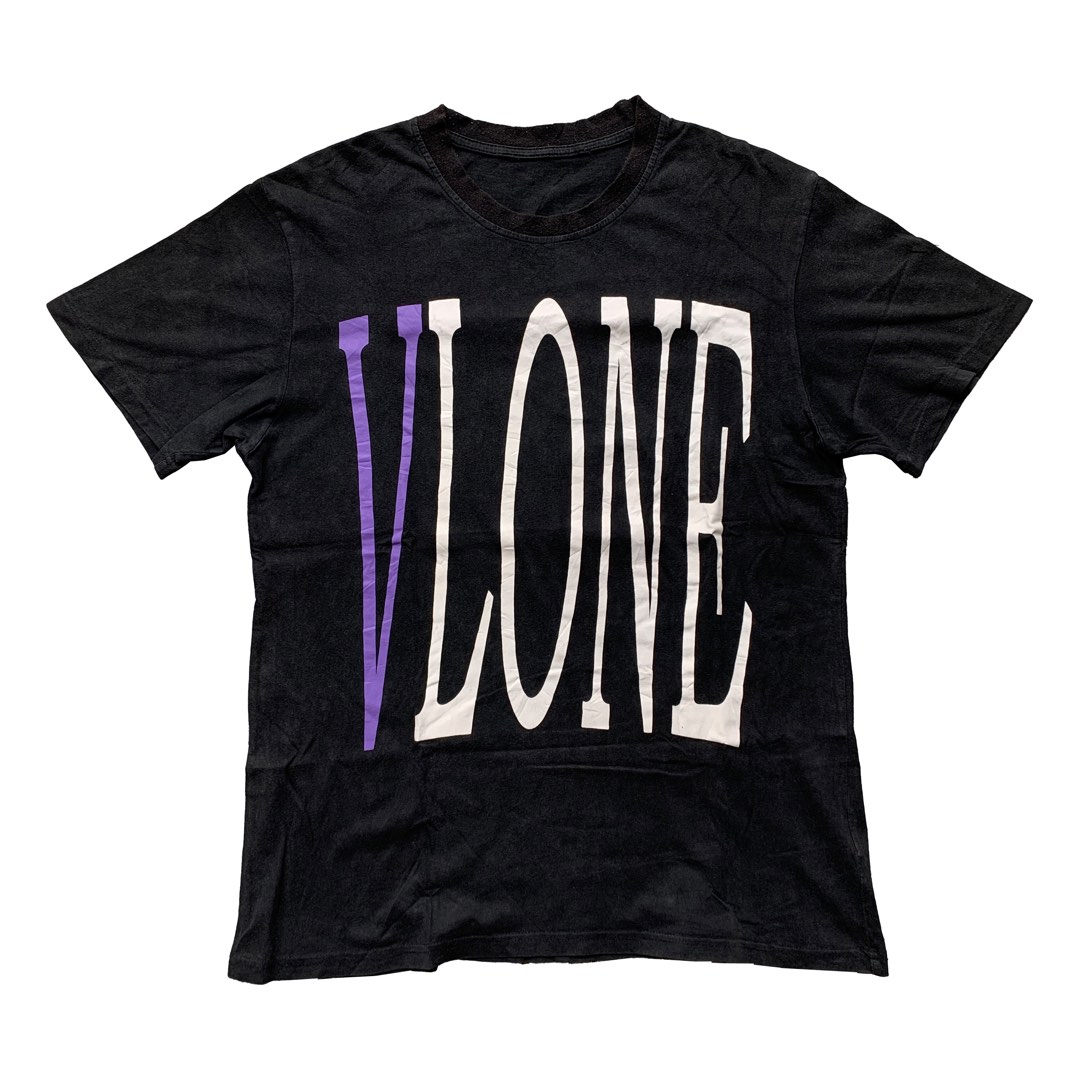 Vlone Violet Tee Shirt, Men's Fashion, Tops & Sets, Tshirts & Polo Shirts on Carousell