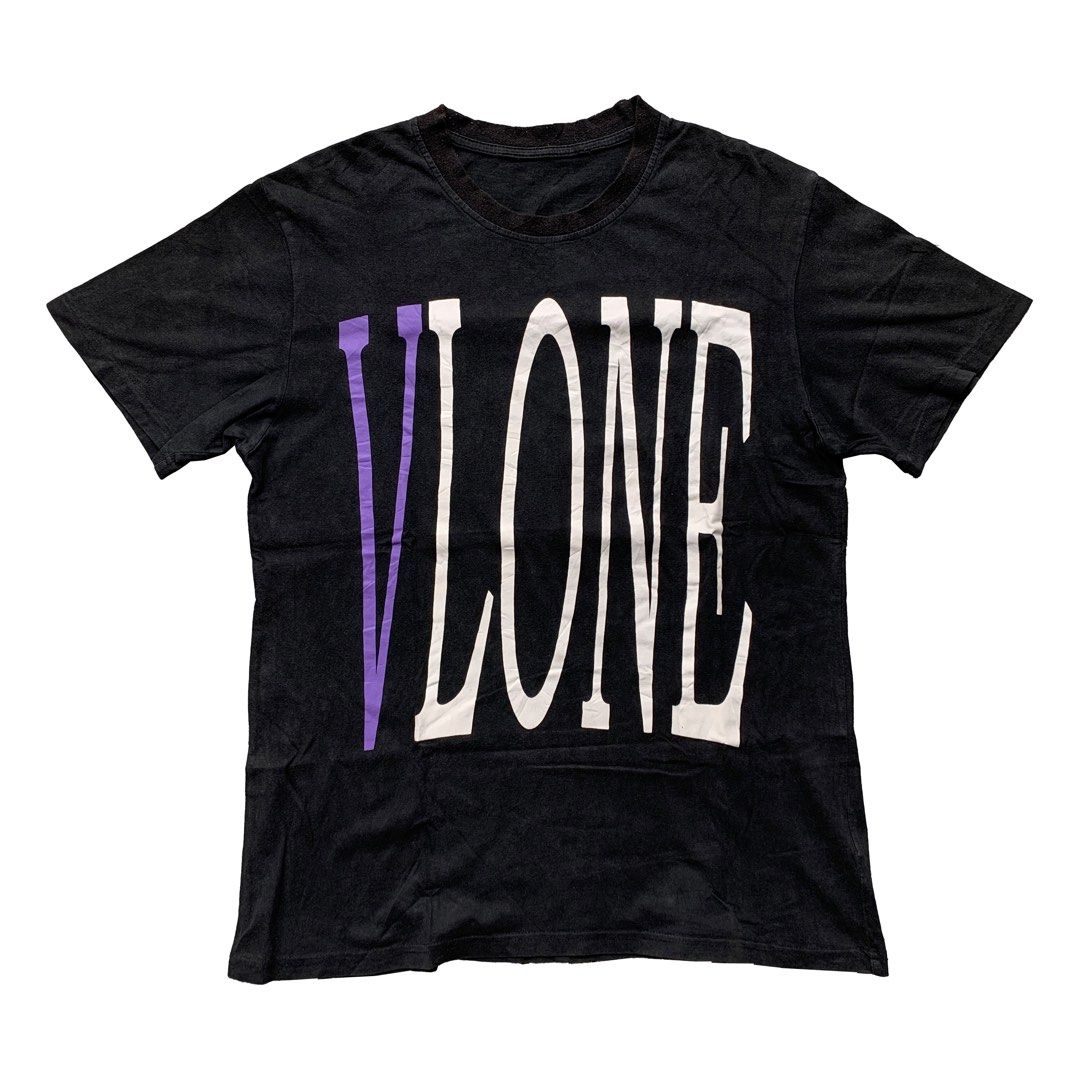 Vlone Violet Tee Shirt, Men's Fashion, Tops & Sets, Tshirts & Polo ...