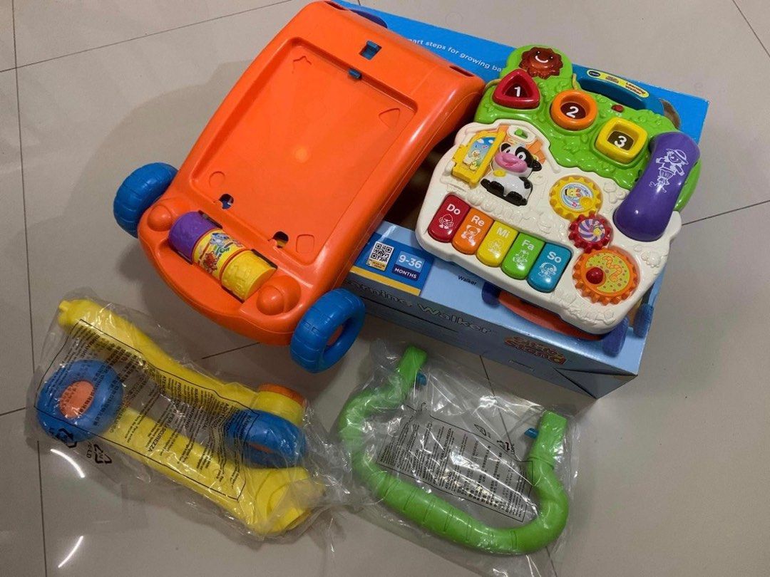 Vtech Learning Walker, Babies & Kids, Infant Playtime on Carousell
