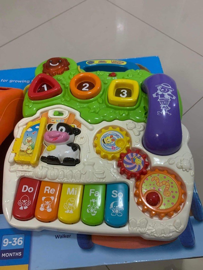 Vtech Learning Walker, Babies & Kids, Infant Playtime on Carousell