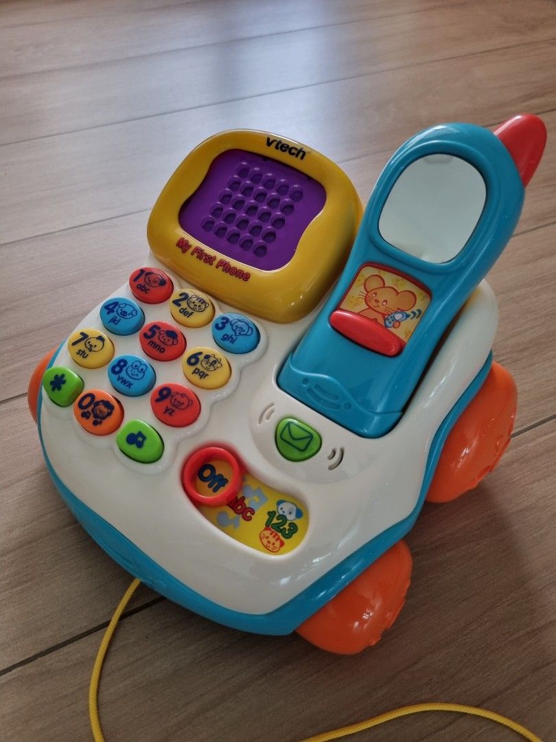 Vtech My First Phone, Babies & Kids, Infant Playtime on Carousell