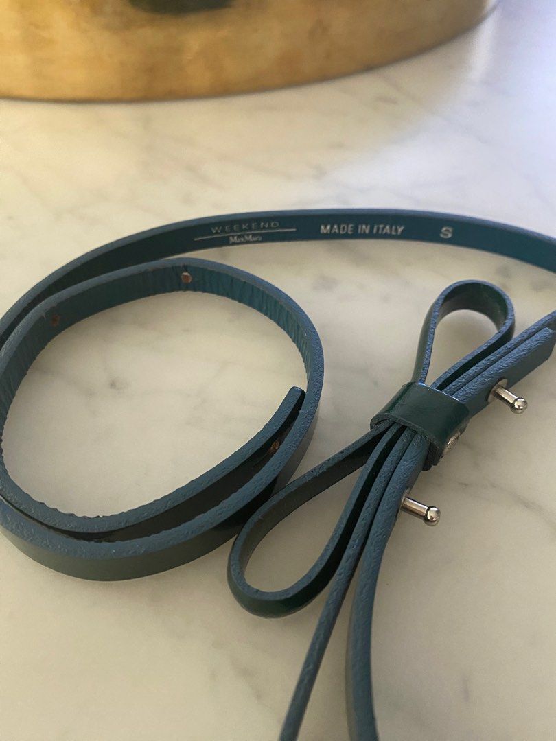 Weekend Max Mara Skinny Bow Belt, Women's Fashion, Watches ...