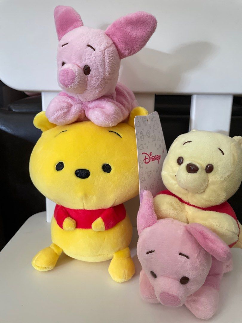 Winnie the Pooh Piglet Plush, Hobbies & Toys, Toys & Games on Carousell