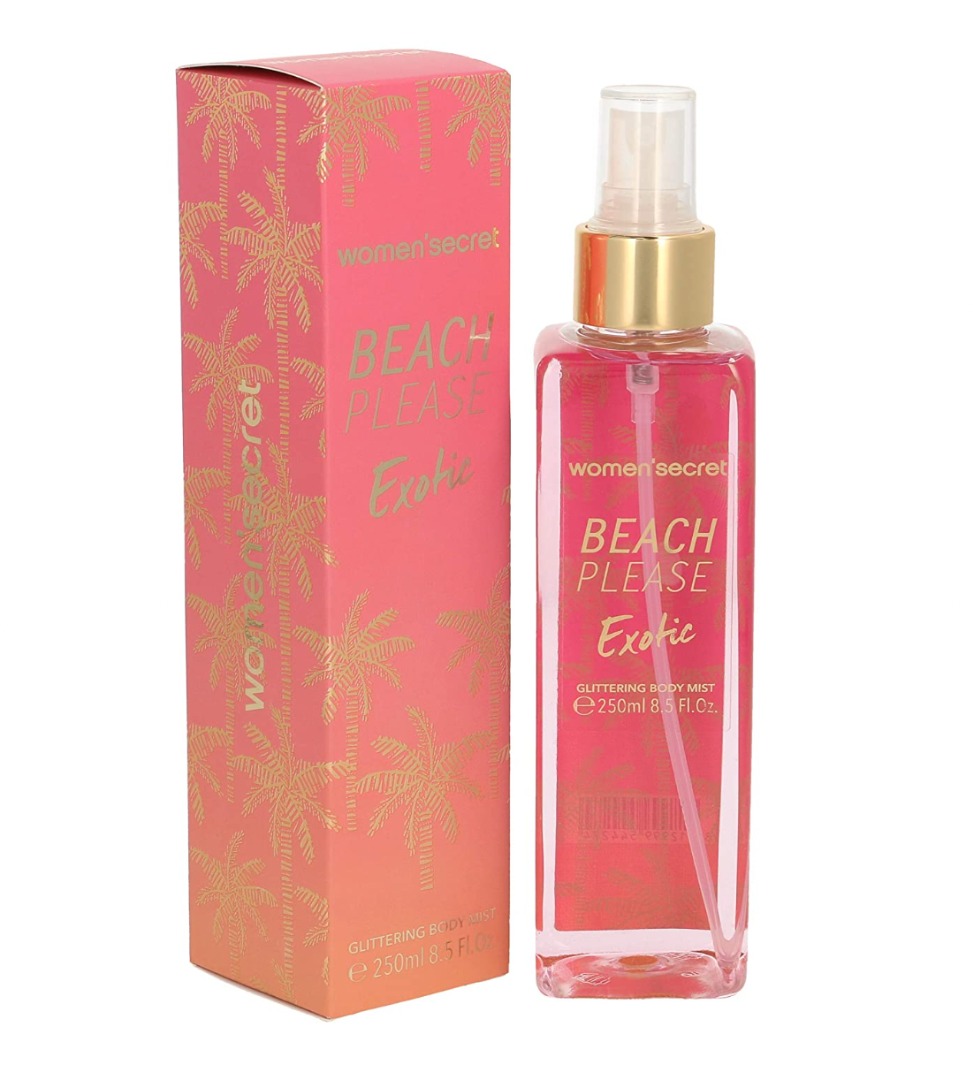 Women Secret Beach Please Exotic Glittering Body Mist 250ml, Beauty ...