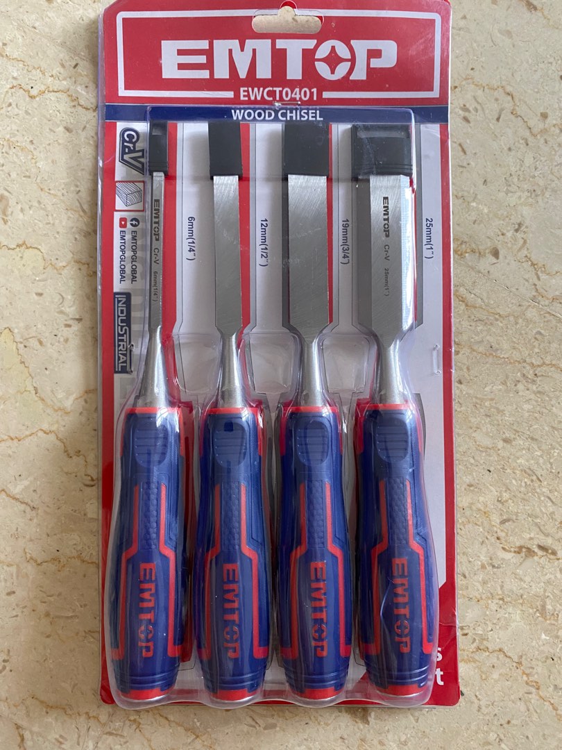 Wood Chisel Set, Hobbies & Toys, Stationery & Craft, Craft Supplies ...