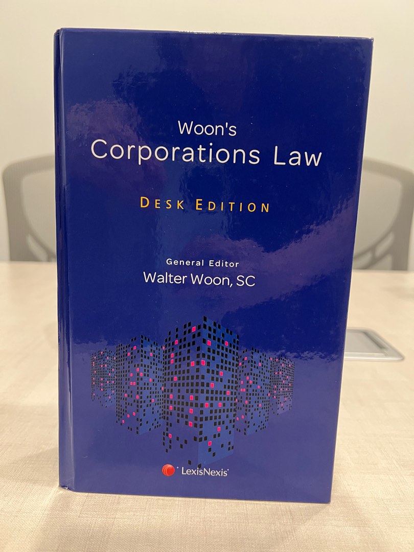 Woon's Corporation Law Desk Edition, Hobbies & Toys, Books & Magazines ...