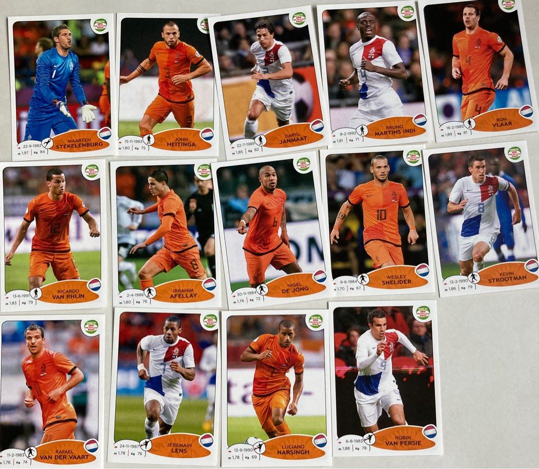 World Cup 2014 Stickers, Hobbies & Toys, Toys & Games on Carousell