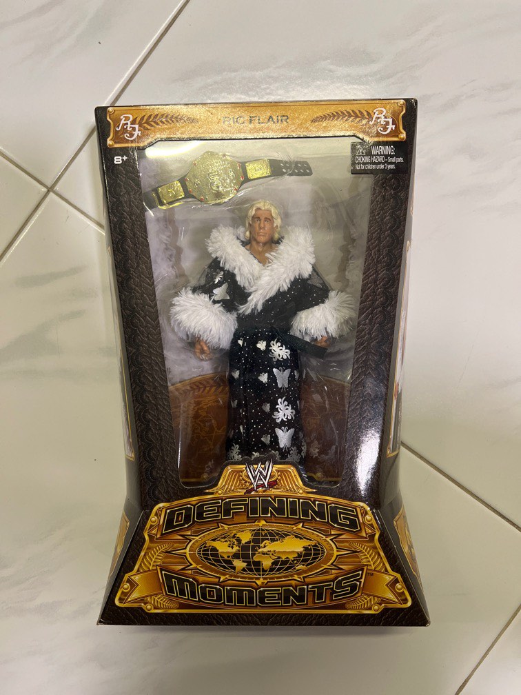 WWE Mattel Defining Moments Ric Flair, Hobbies & Toys, Toys & Games on Carousell