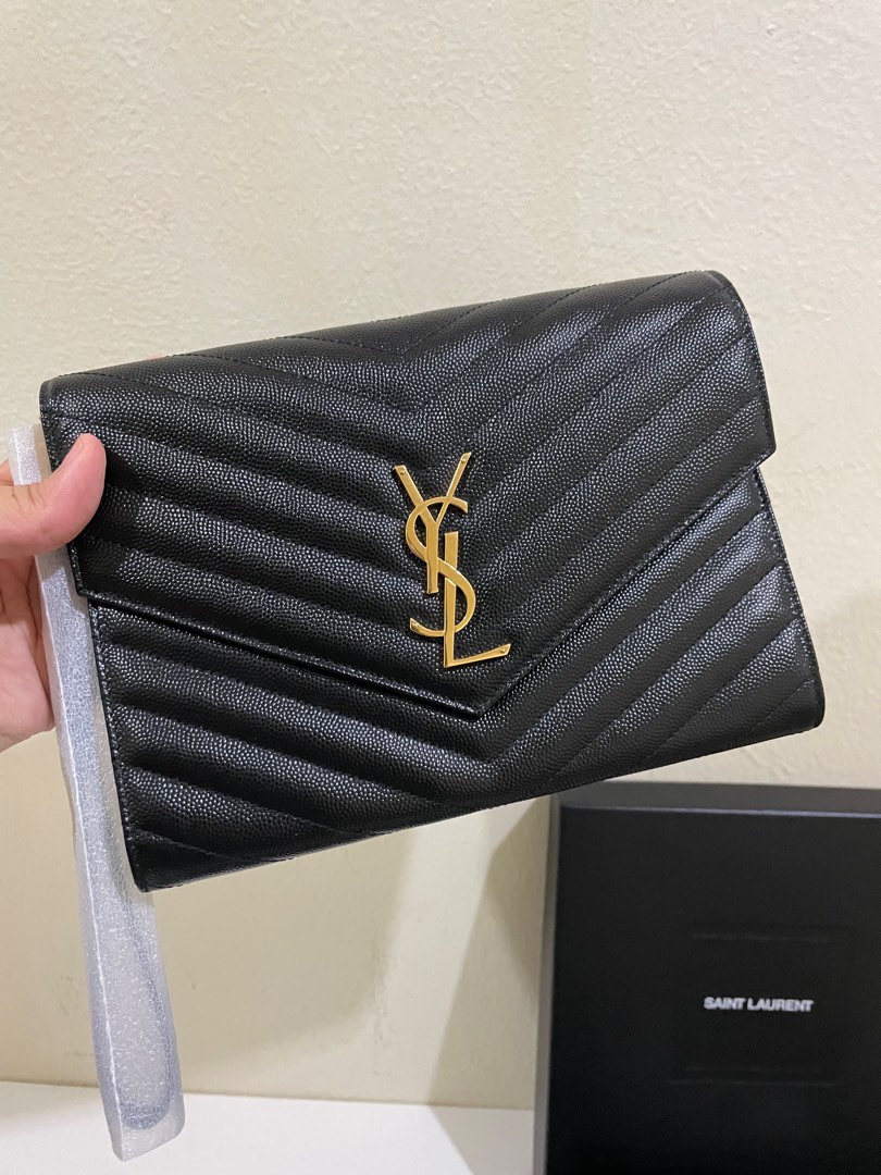 YSL Cassandre Pouch, Luxury, Bags & Wallets on Carousell