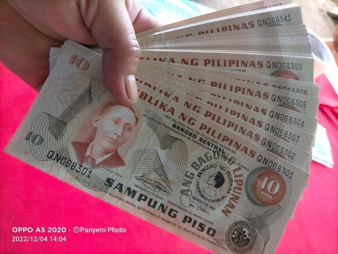10 pesos over print Ferdinand marcos, Hobbies & Toys, Memorabilia ...