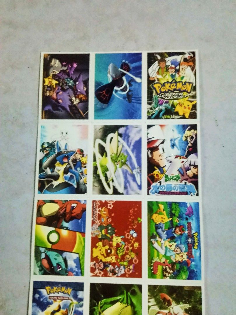 18 Pcs Pokemon Playing Cards/Kad Tepuk., Hobbies & Toys, Toys & Games ...