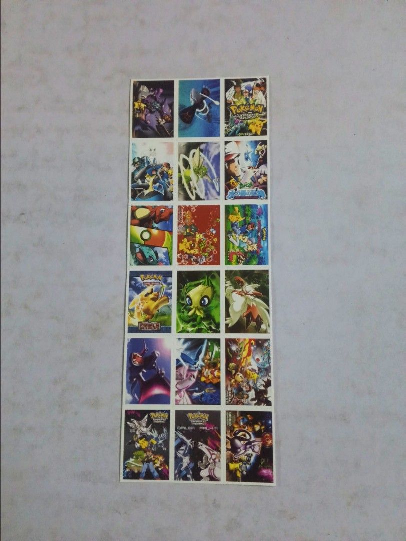 18 Pcs Pokemon Playing Cards/Kad Tepuk., Hobbies & Toys, Toys & Games ...