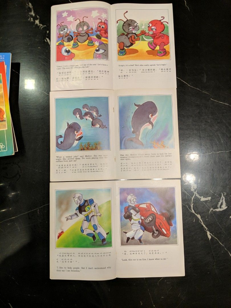 27 Bilingual books with Han Yu Pin Yin, Hobbies & Toys, Books ...