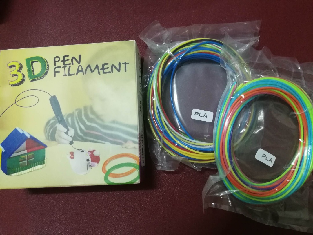 3D Pen PLA Filament, Hobbies & Toys, Stationary & Craft, Craft Supplies ...