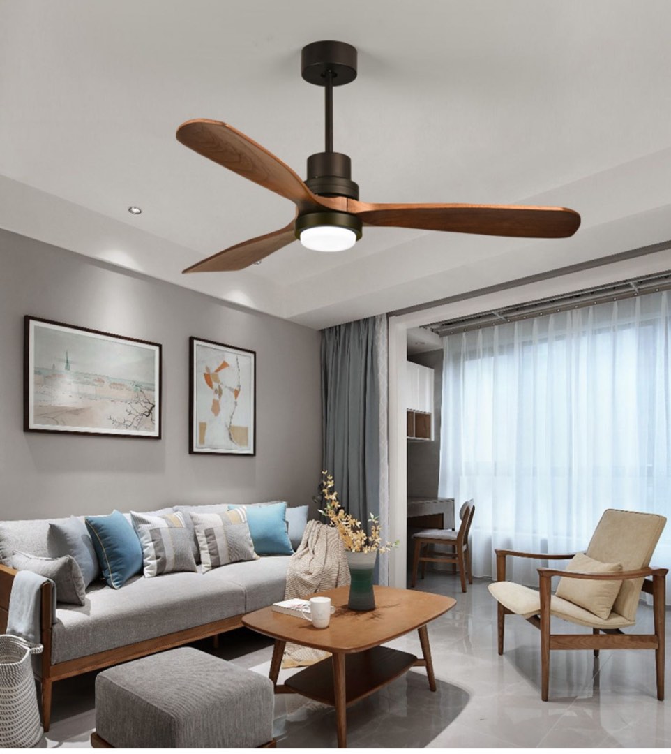 42-inch Ceiling Fan with Light, Furniture & Home Living, Lighting ...