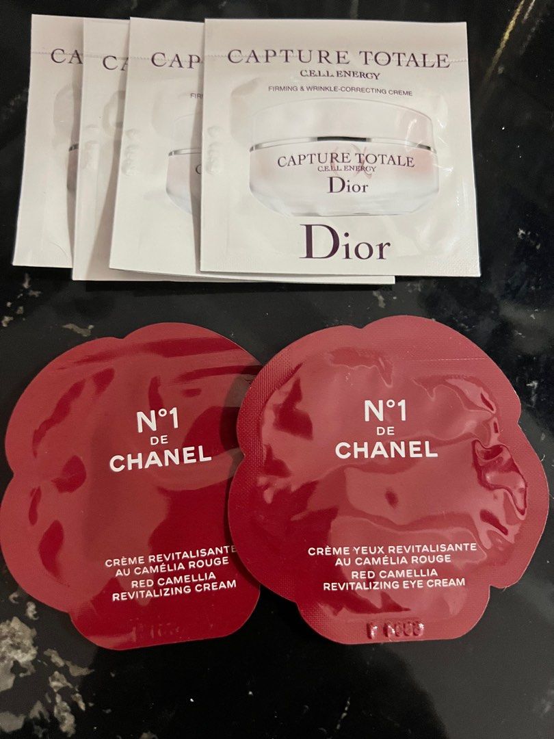 6 Pcs Dior Capture Totale & Pcs Chanel N1 Sample, Beauty & Personal Care, Face, Face Care on ...