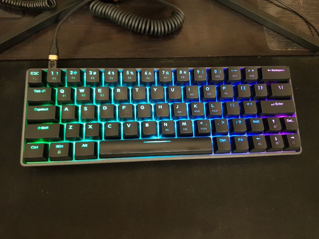 64 Keys WOAO Skyloong SK64 Mechanical Keyboard, Computers & Tech, Parts ...