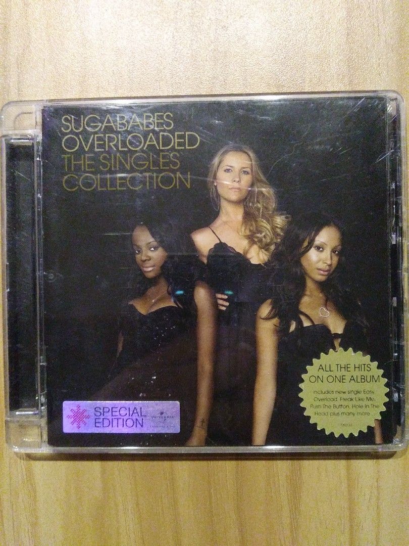 " CD " SUGABABES OVERLOADED - THE SINGLES COLLECTION, 興趣及遊戲, 音樂樂器 & 配件 ...
